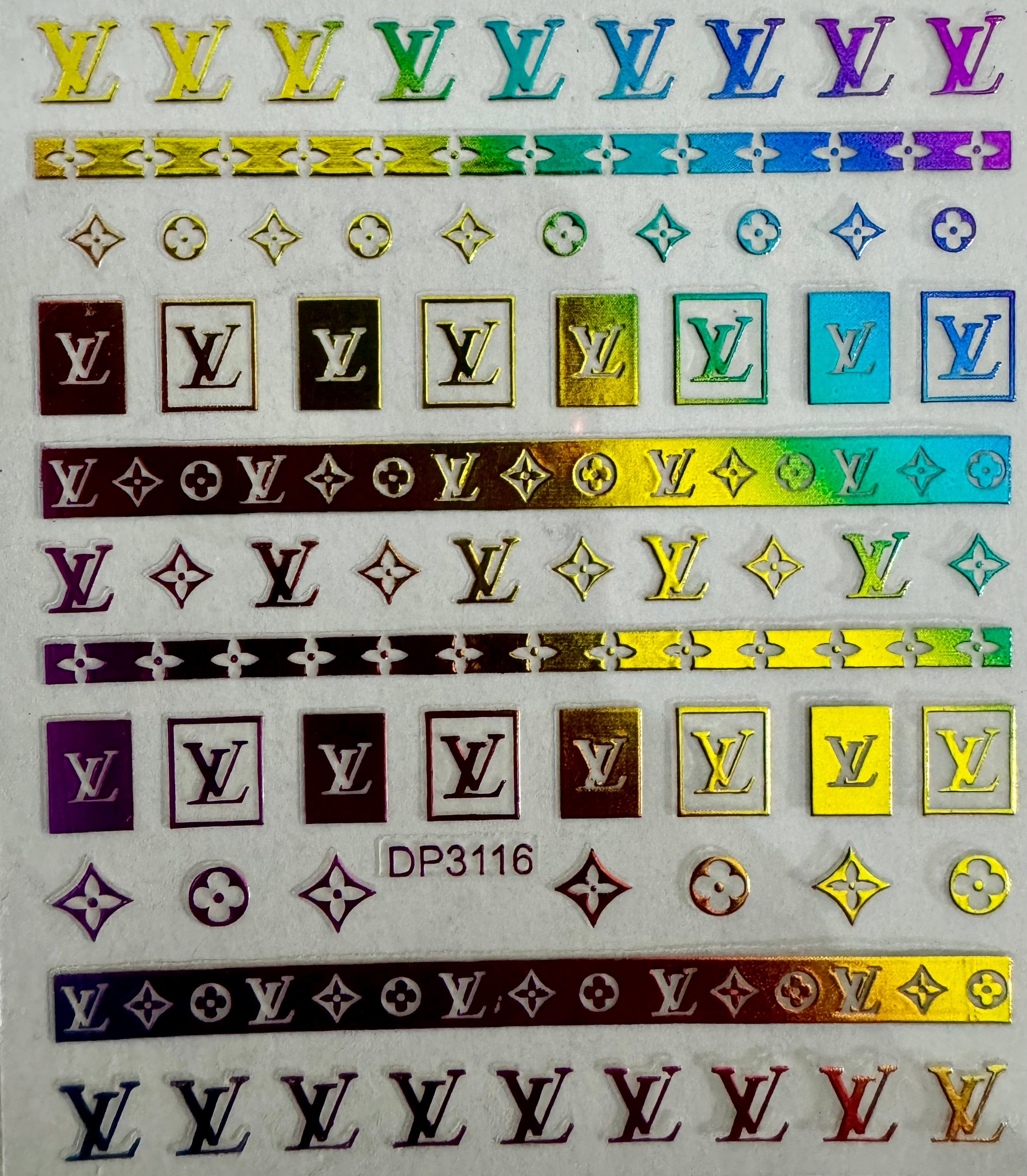 DESIGNER STICKER - LOUIS VUITTON – Pryss Press