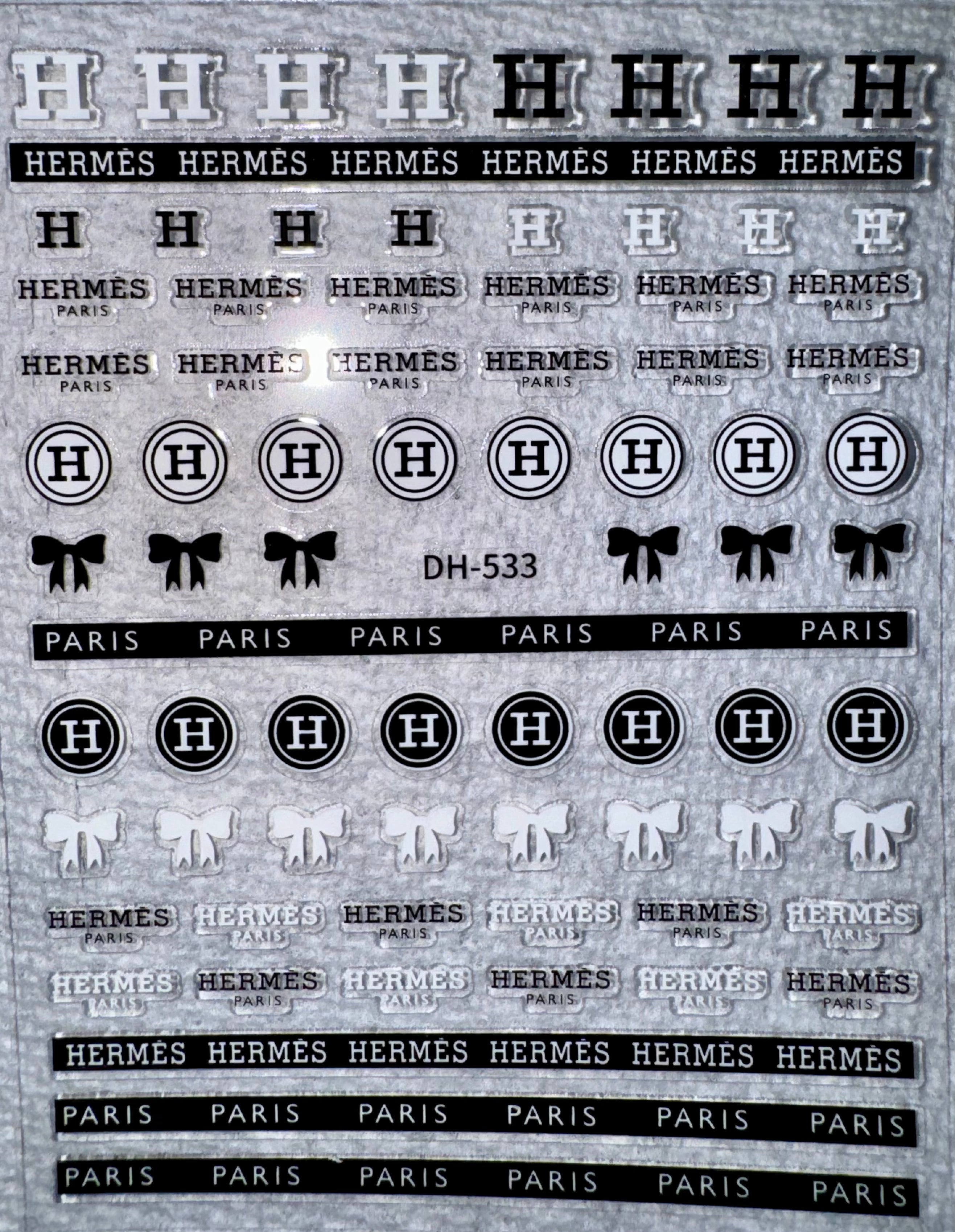 DESIGNER STICKER - HERMES – Pryss Press